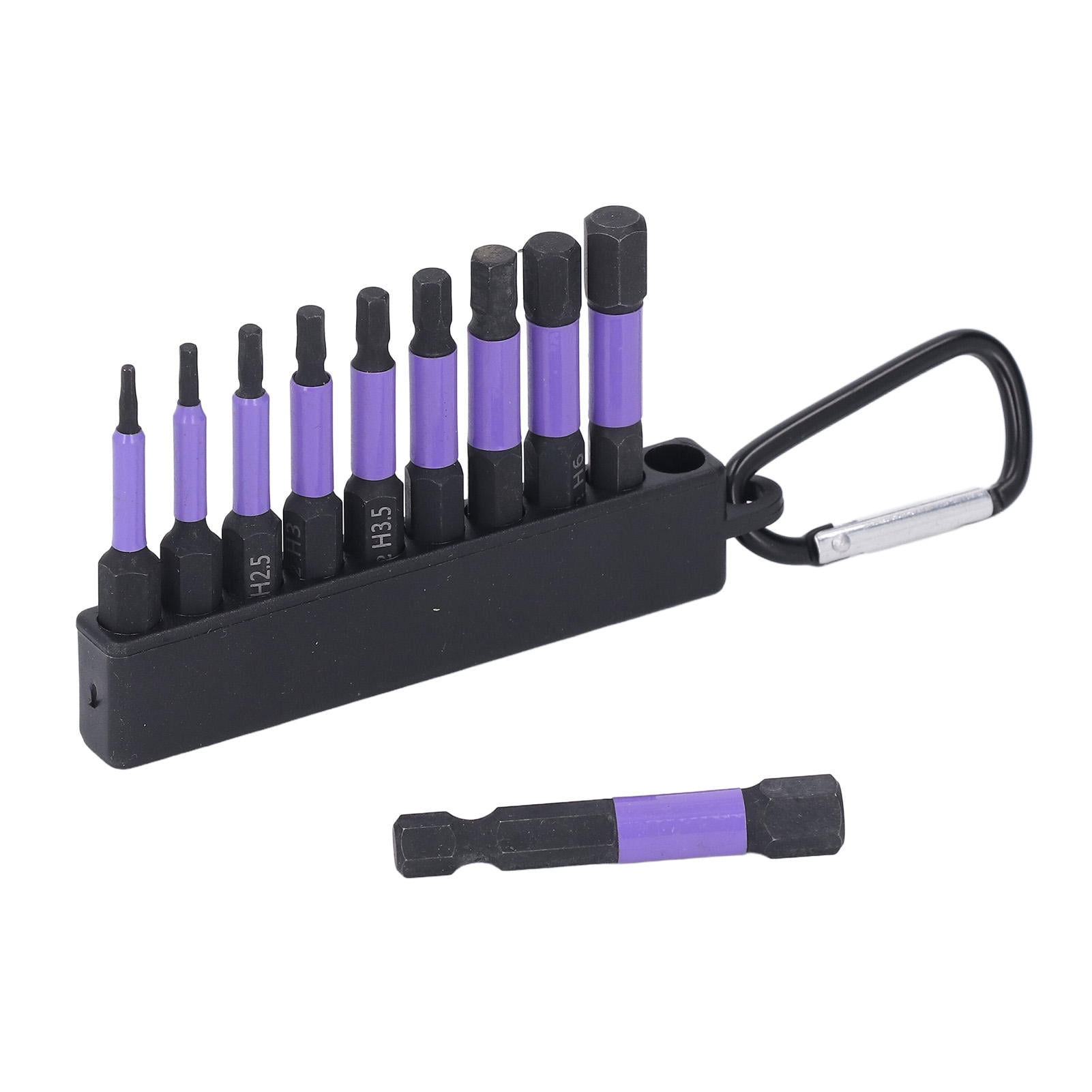 YAHHU 10PC 2" Hex Shank Magnetic Screwdriver Bits – Impact‑Resistant ...