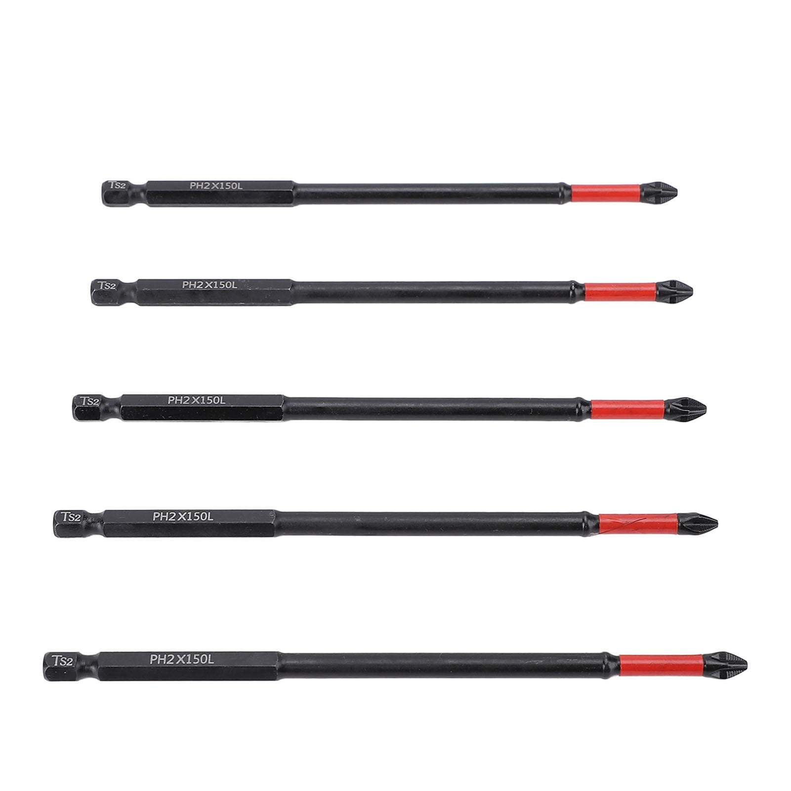 YAHHU 10PC TS2 Impact Proof Magnetic Screwdriver Bit Set – 6in Non‑Slip ...