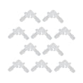 YAHHU 10Pcs Aquarium Elbow Hose Joint 90 Degree Connector Adapter L ...