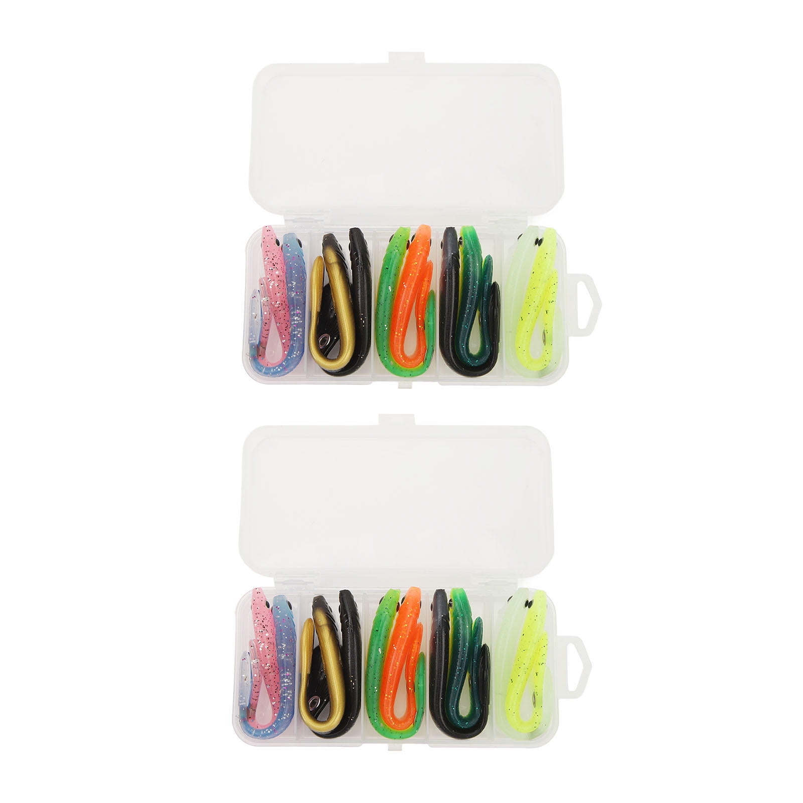 YAHHU 20‑Pack Soft PVC Loach Lure Set – Durable, High‑Toughness ...