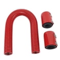 YAHHU 24in / 61cm Stainless Steel Coolant Radiator Hose Kit Flexible ...