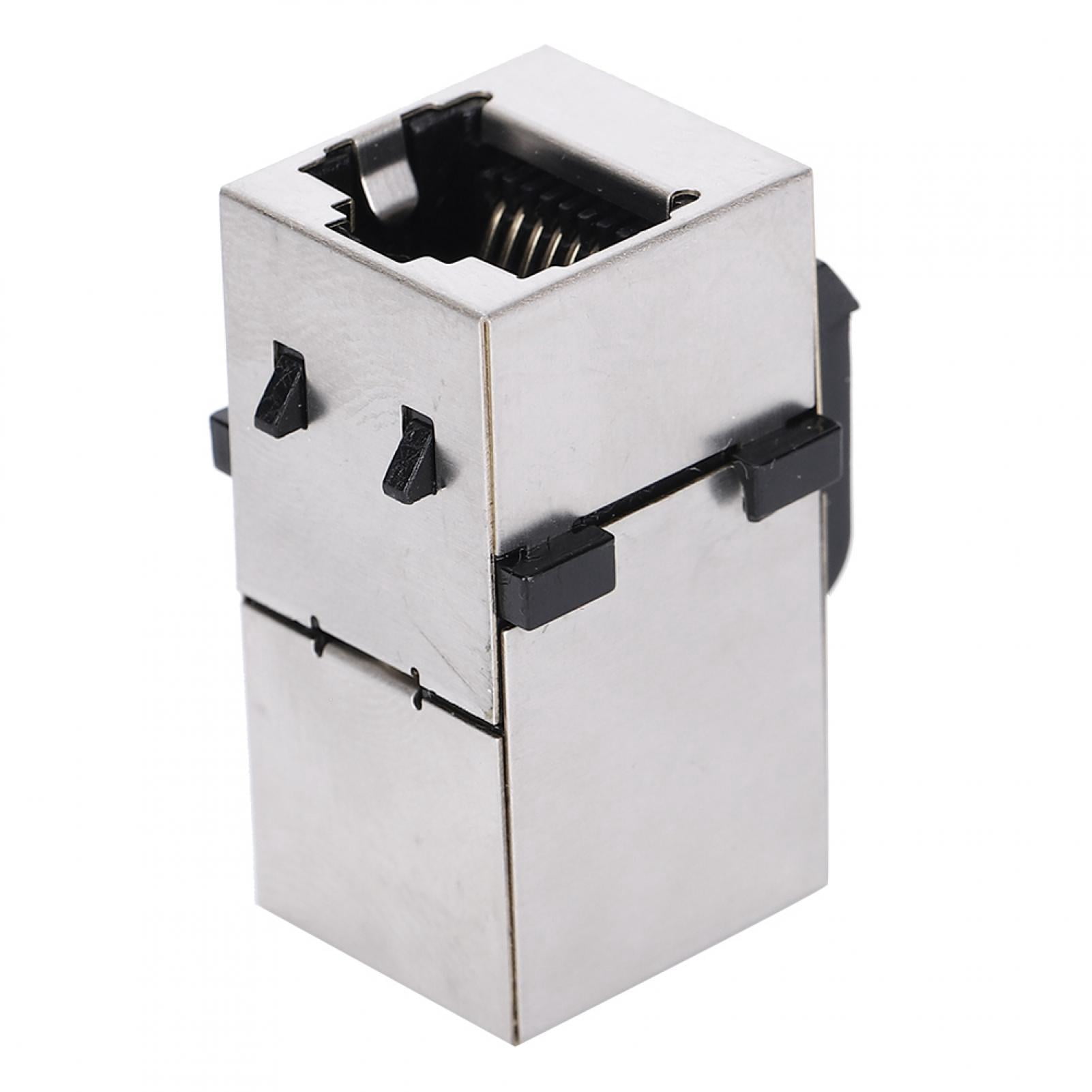 YAHHU 2Pcs RJ45 Cat6 Shielded Module Straight Through Wire Network ...