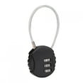 YAHHU 3 Digit Code Combination Suitcase Baggage Zinc Alloy Password ...