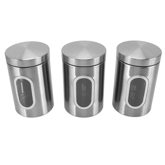 Kitchen Stainless Steel Canisters