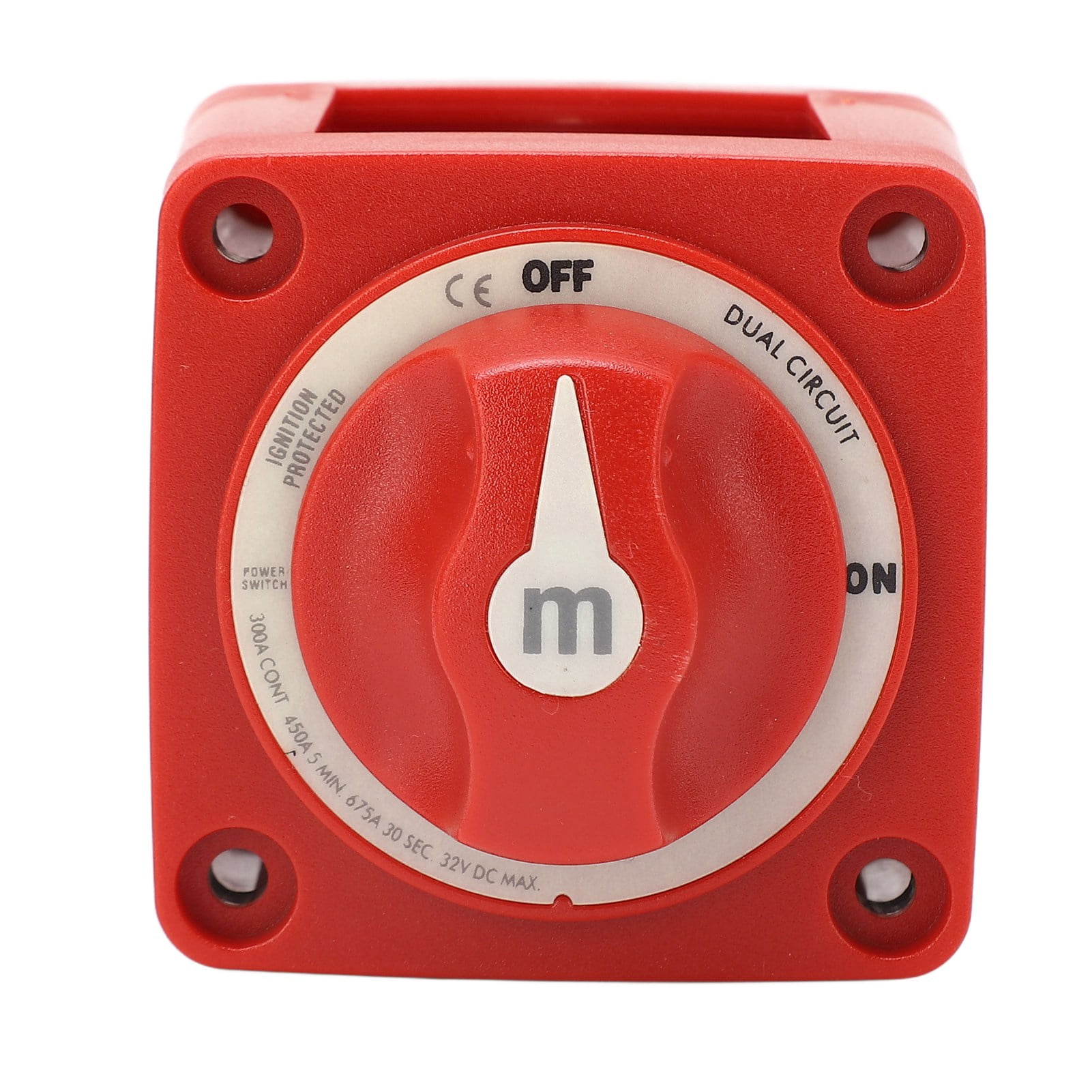 YAHHU 300A Battery Disconnect Switch DC32V Waterproof Dual Circuit Cut ...