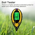 YAHHU 4-in-1 Digital Soil Analyzer Multifunctional Tester Sunlight ...
