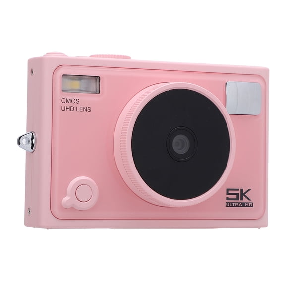 YAHHU 5K 72MP Digital Camera, Front & Rear Dual Lens, 2.8 inches (7.1 ...