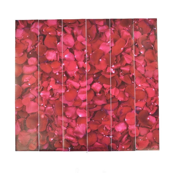 YAHHU 6‑Pack 3D Rose Flower Stair Stickers – 100×18 cm, Self‑Adhesive ...