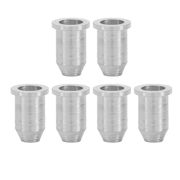 YAHHU 6 Pcs Iron Electric Guitar String Ferrules Through Body String ...