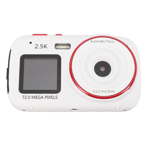 YAHHU 72MP Dual Screen Digital Camera 2.5K Video 16X Zoom Portable ...