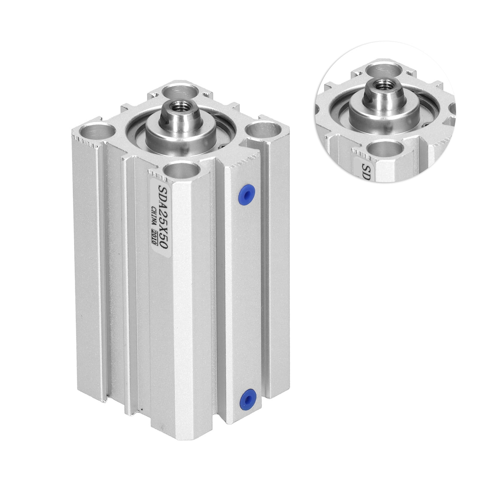 YAHHU Air Cylinder Thin Double Acting Pneumatic Components Bore 25mm ...