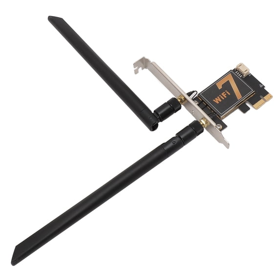 YAHHU BE200NGW PCI-E WiFi 7 Card 8774Mbps Tri-Band 2.4G/5G/6G Bluetooth ...