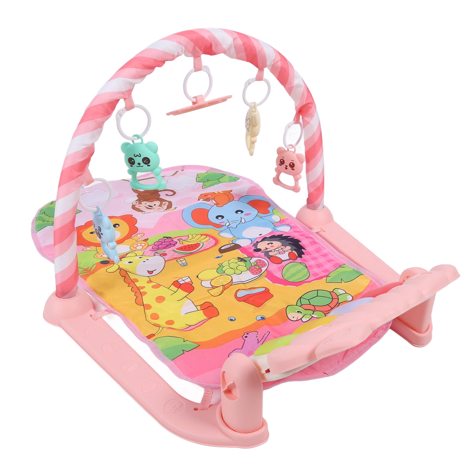 YAHHU Baby Kick Piano Gym Infants Musical Lay Play Mat Multifunction ...