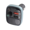 YAHHU Car Bluetooth Adapter TYPE C USB Fast Charger MP3 Player Radio ...