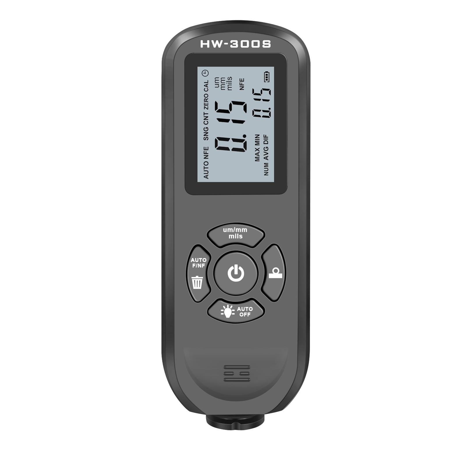 YAHHU Car Paint Tester Coating Thickness Gauge with LCD Backlight ...
