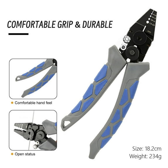 YAHHU Compact Wire Cutters & Crimping Pliers – High‑Carbon Steel ...