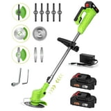 YAHHU Cordless Weed Wacker Battery Powered 21V - Trimmer, Edger, and ...