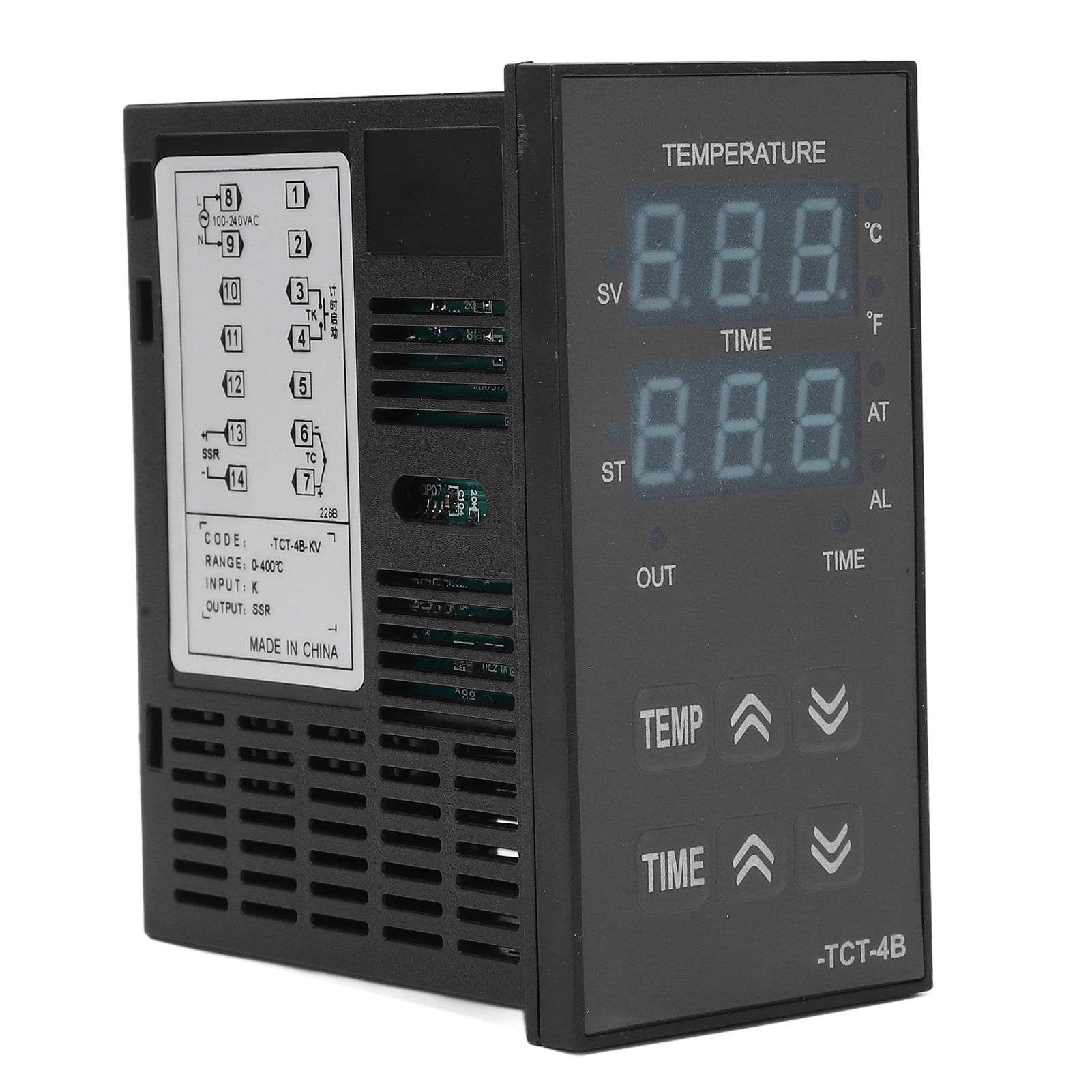 YAHHU Digital Display Temperature Controller PID Thermostat for Heat ...