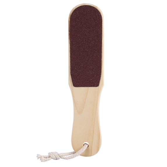 YAHHU Double-Sided Wooden Foot Rasp File Callus Dead Skin Remover ...