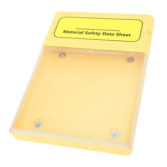 YAHHU Durable Visual Document Storage Box – Waterproof, Dust‑Proof ...