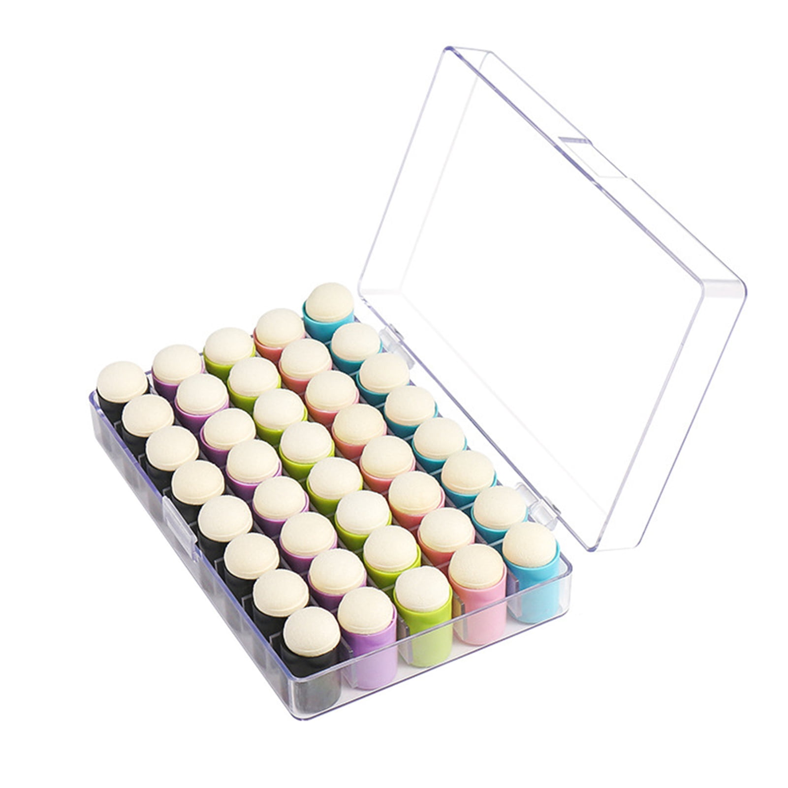 YAHHU Finger Sponge Daubers Set with Storage Case Painting Drawing Ink ...