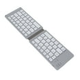 YAHHU Foldable Keyboard BT3.0 Fast Typing Silent 120mAh Battery Compact ...