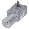 YAHHU JSX1650-370 12V DC Motor Worm Gear Reduction Engine 2RPM ...