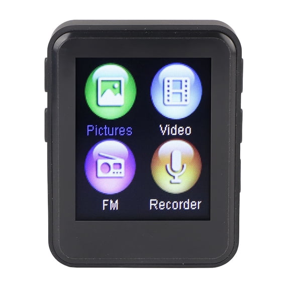 YAHHU MP3 Player 1.77 Inch TFT Color Screen Multifunction Bluetooth 5.0 ...