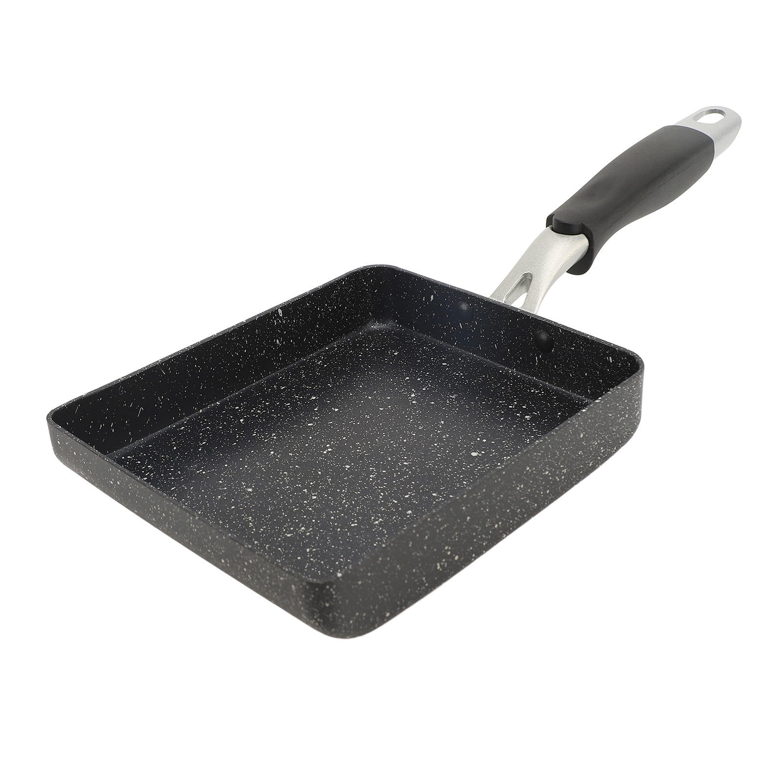 YAHHU Mini Rectangle Egg Frying Pan – 5.9x7.1in,Nonstick, Heat ...
