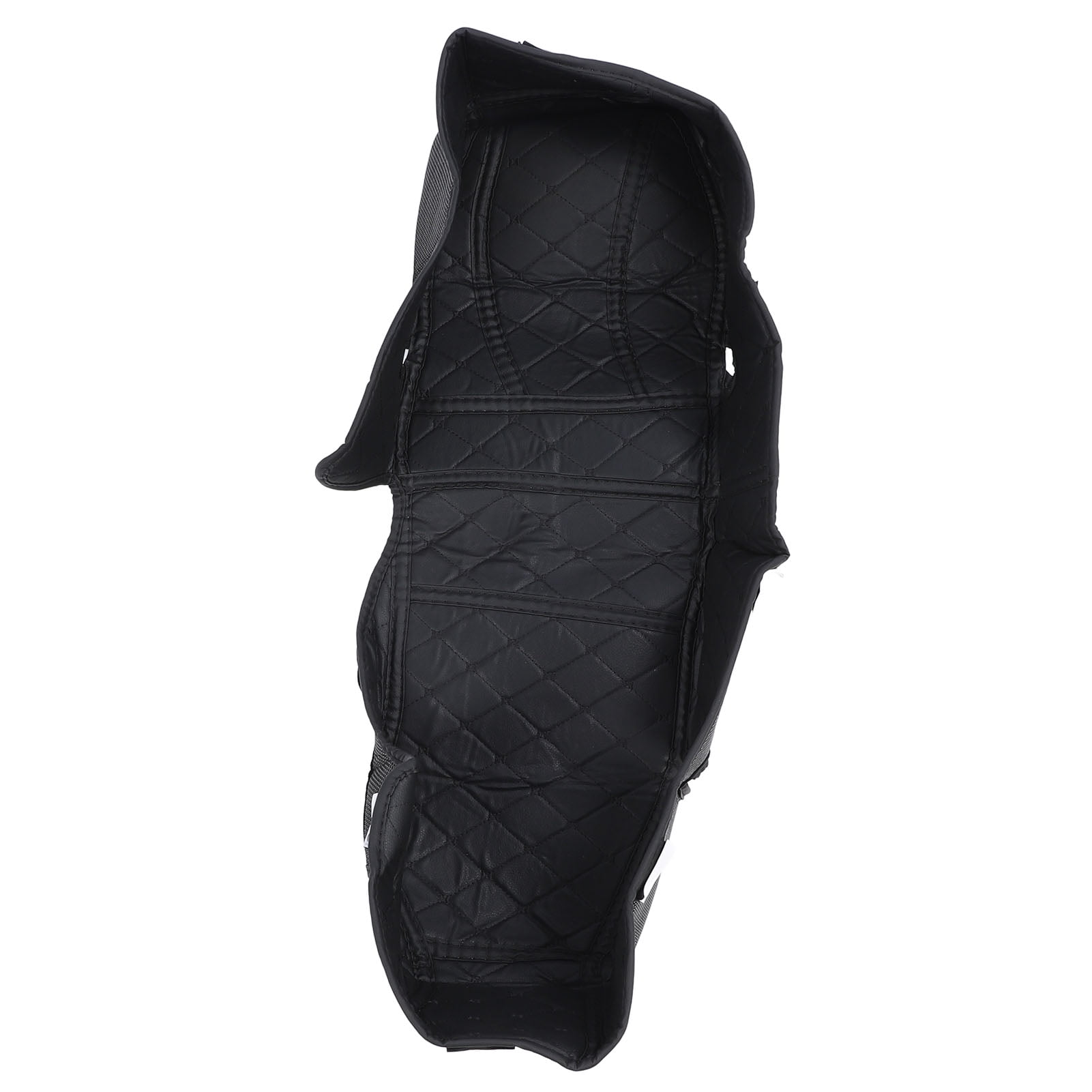 YAHHU Motorcycle Seat Storage Box Liner Pad, Premium PU Leather Luggage ...