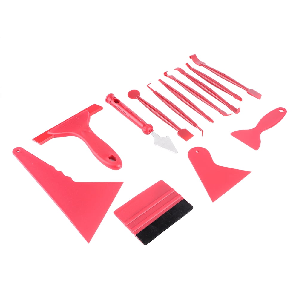 YAHHU Professional 13Pcs Car Wrapping Tool Kit Window Tint Squeegee ...