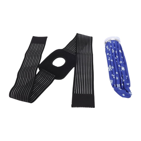 YAHHU Reusable Ice Cold Pack with Wrap Support, Leakproof Wide Mouth ...