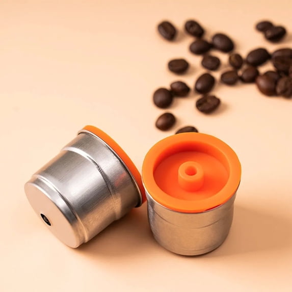 YAHHU Reusable Stainless Steel Coffee Capsule Pod Compatible with Illy ...