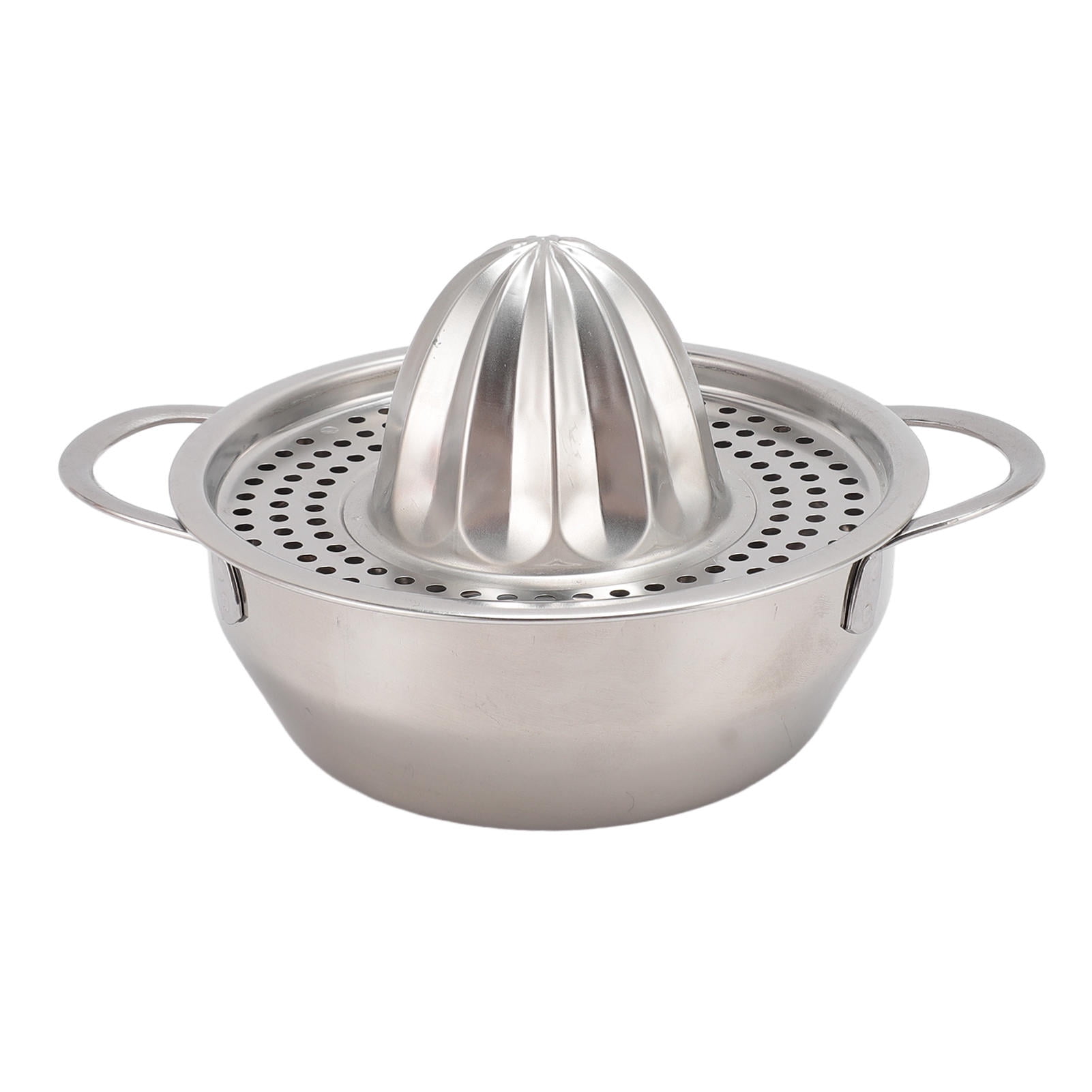 YAHHU Stainless Steel Manual Juicer – Portable Hand Squeezer with Bowl ...