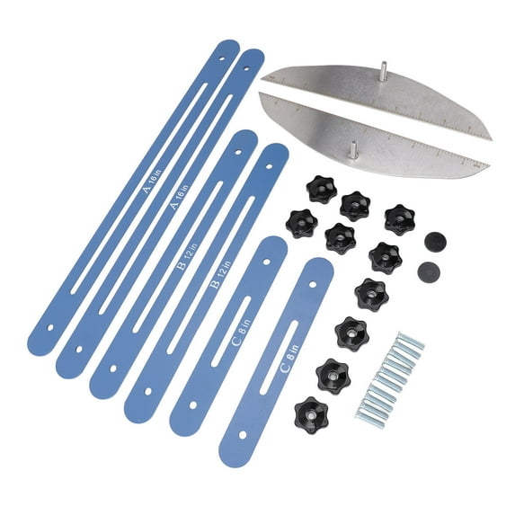 YAHHU Stainless Steel Stair Tread Gauge & Template Tool – Adjustable 0 ...