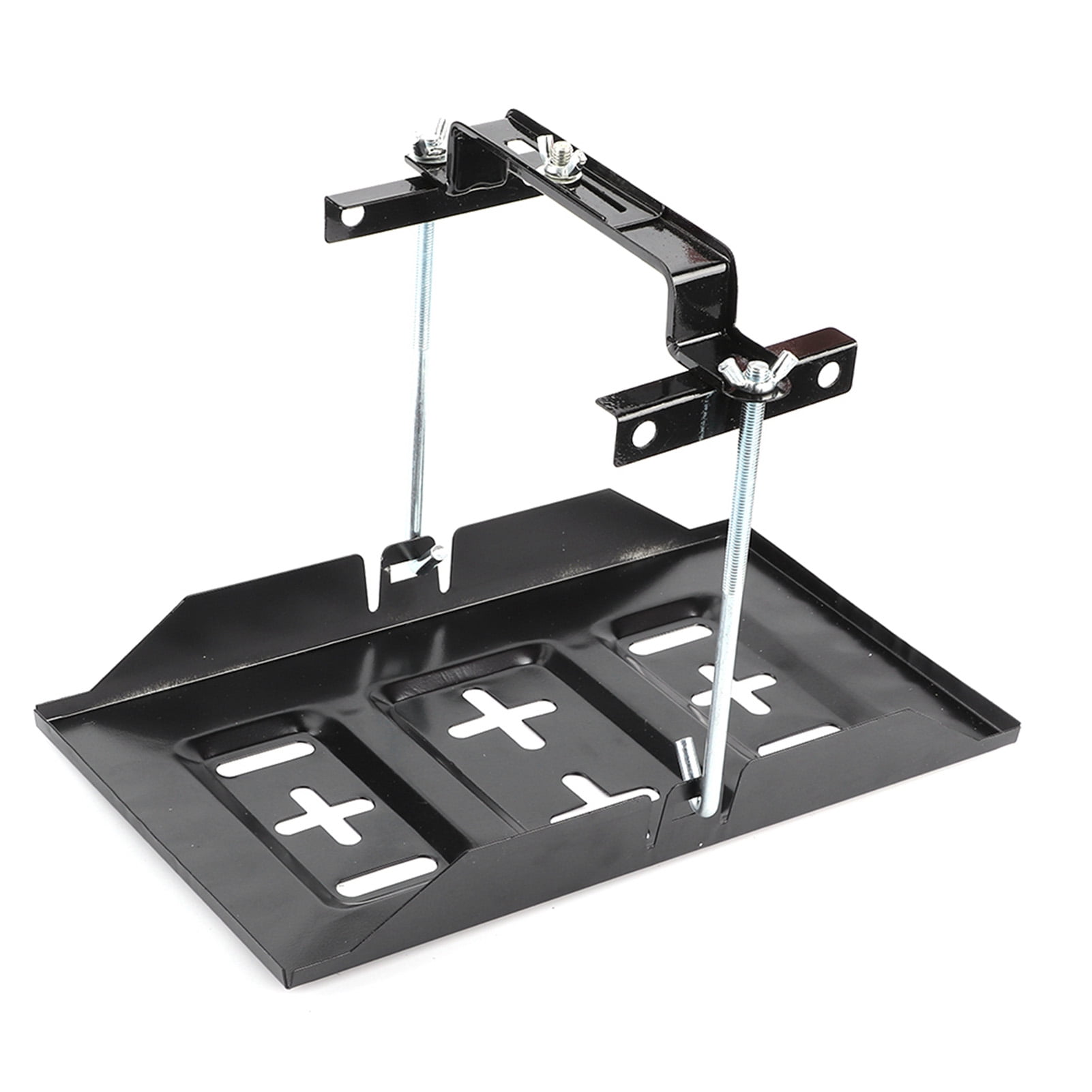 YAHHU Storage Battery Holder Tray Mount Hold Down Clamp Bracket Kit Car ...