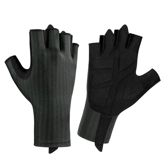 YAHHU Unisex Half Finger Bike Riding Gloves Ultralight Summer ...