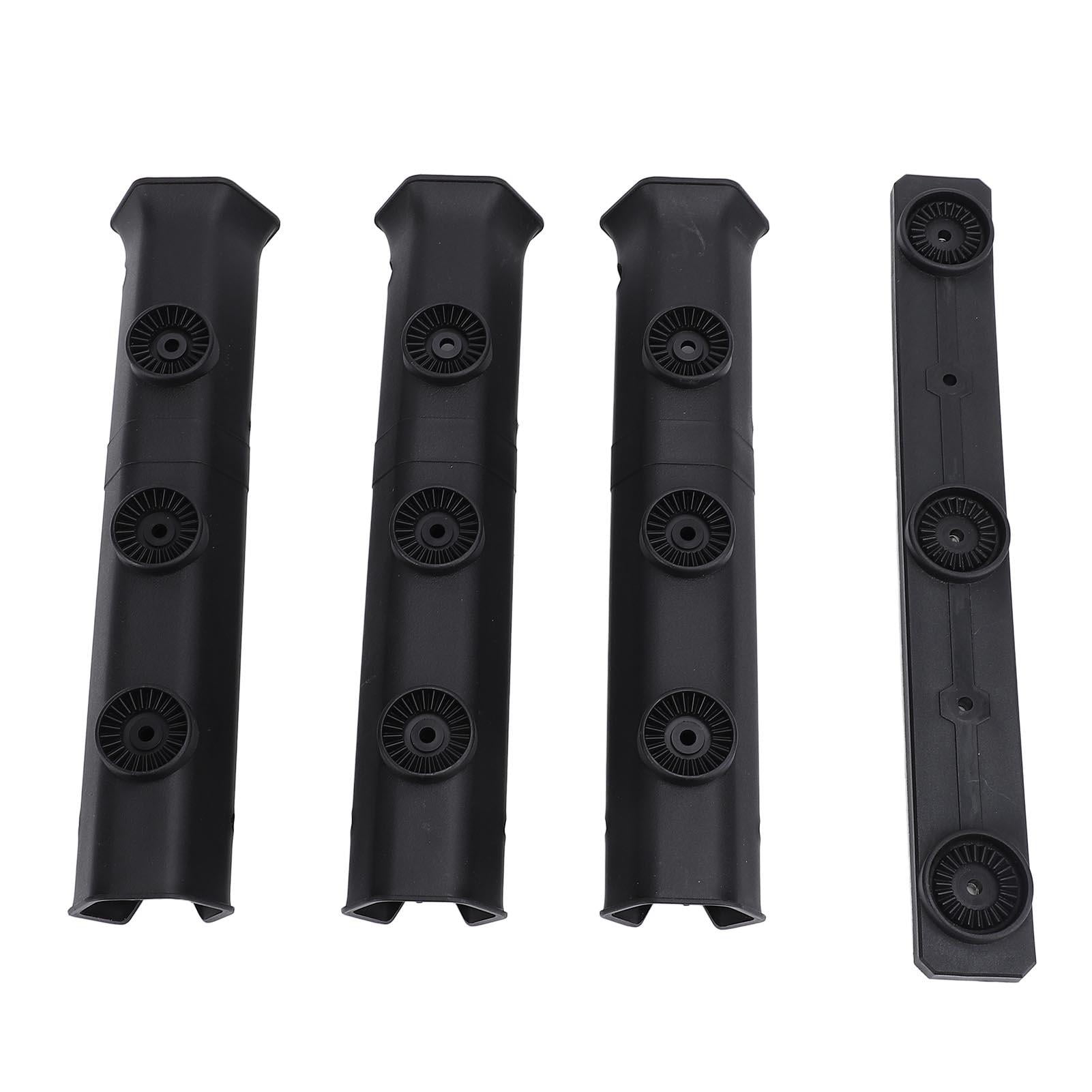 YAHHU Wall-Mounted Plastic Fishing Rod Holder – Single Tube, Detachable ...