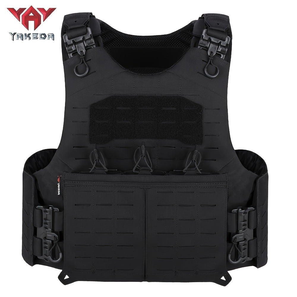 YAKEDA Adjustable 500D Nylon Vest | Quick Release, Multi-Purpose Field ...