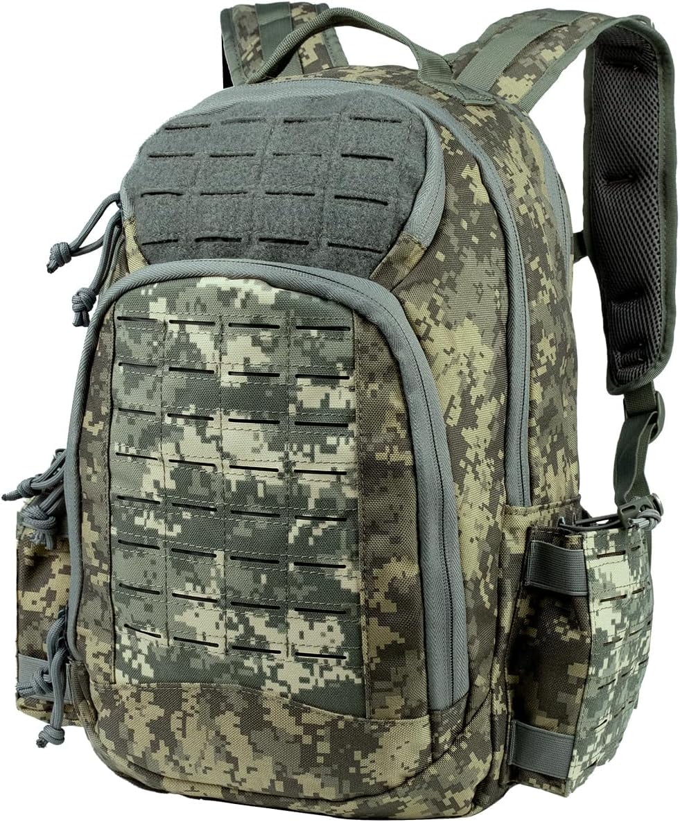 YAKEDA Military Tactical Backpacks,Laser-cutting 3-Day Army Backpack ...