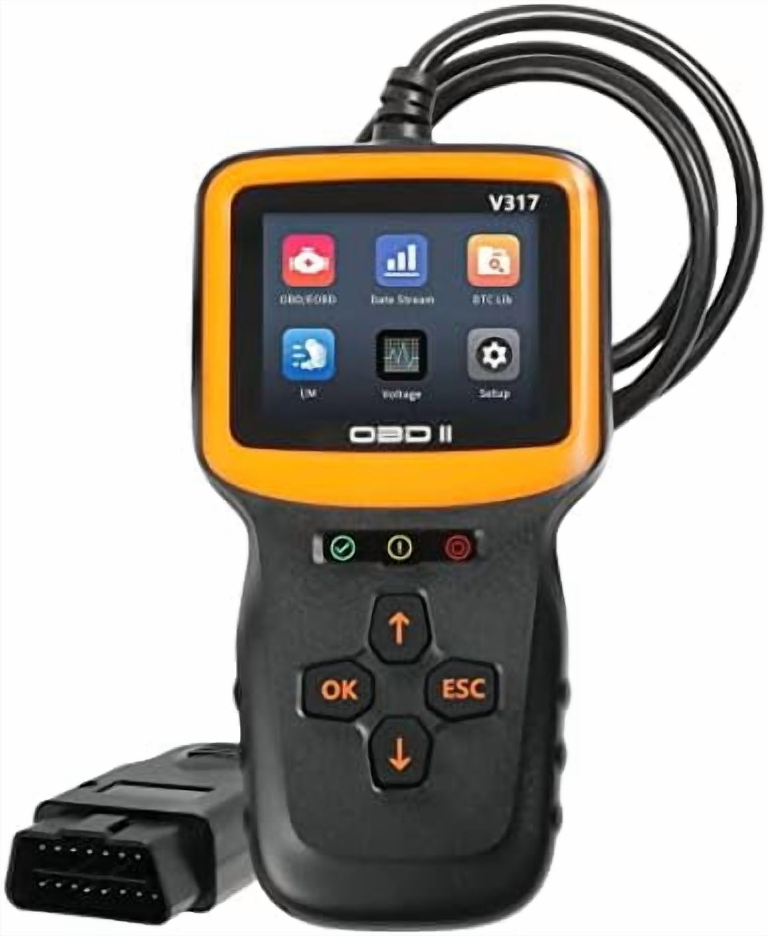 YAKEFLY OBD2 Scanner Diagnostic Tool,Car OBD2 Scanner Code Reader ...