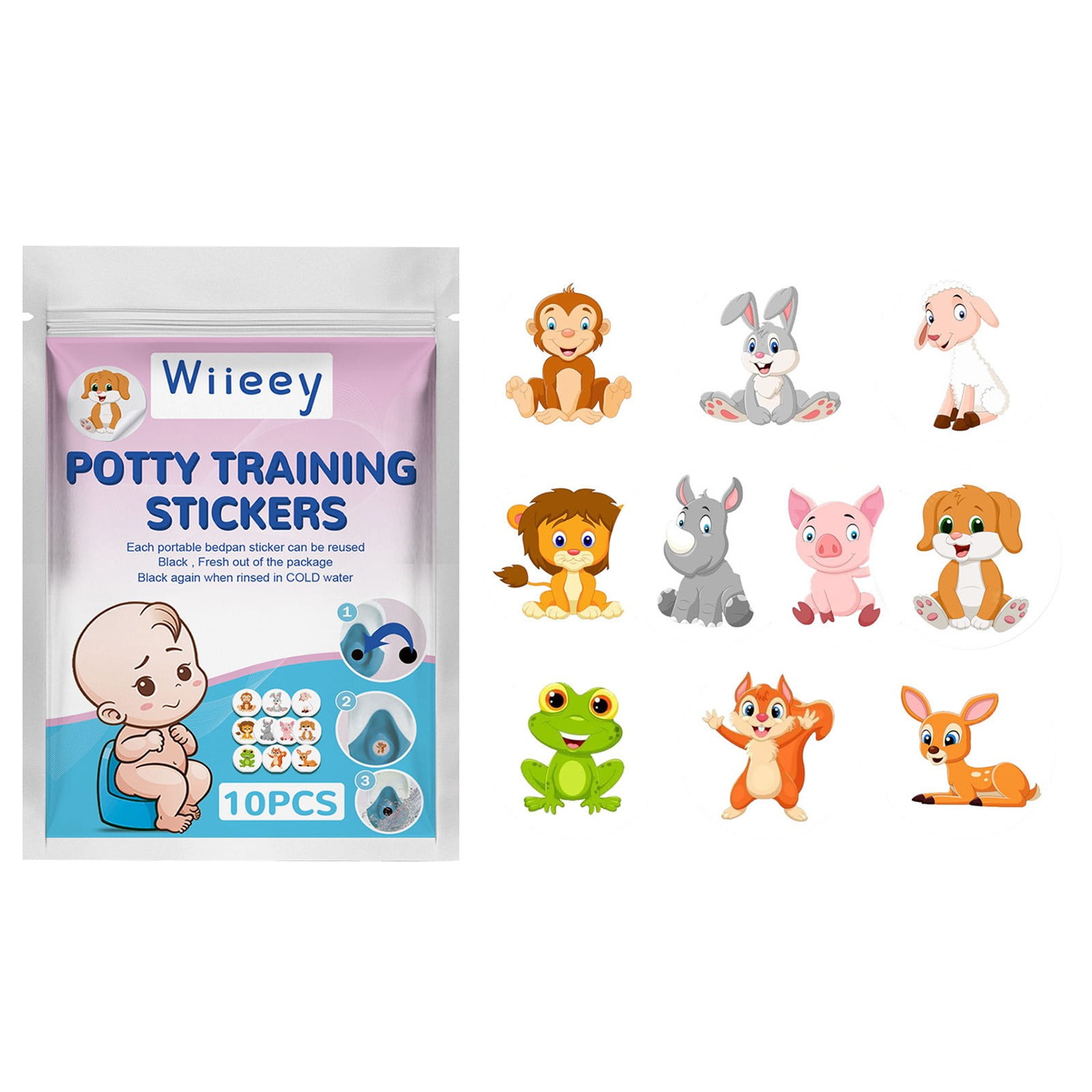 YALFJV Stickers Pack Seat Sticker Toilet Sticker Color Changing Sticker ...