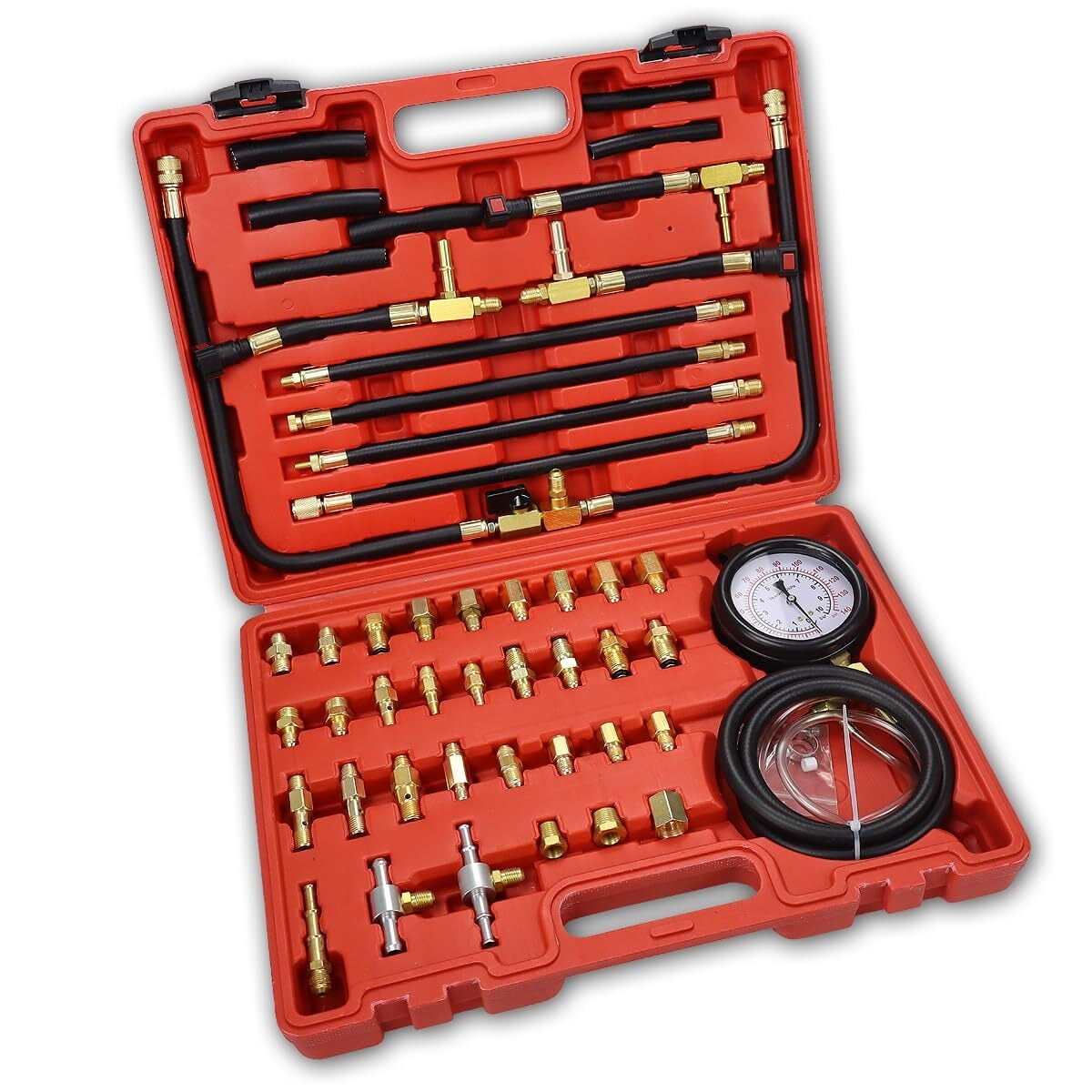 YALI Pro Master Fuel Injection Pressure Tester Kit - Perform Fuel ...