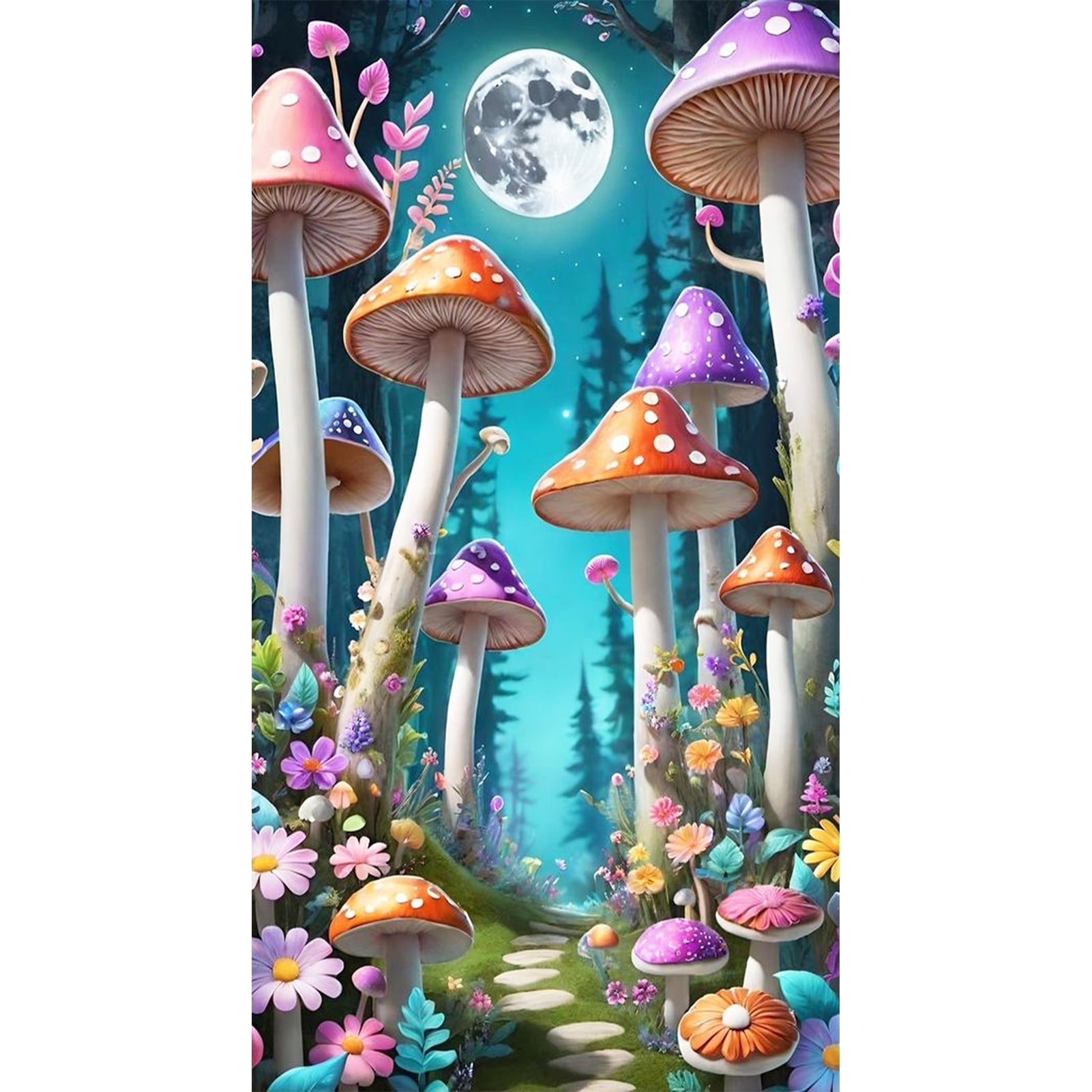 YALKIN Large Diamond Painting Kits for Unisex Adults Beginners (28x16 ...