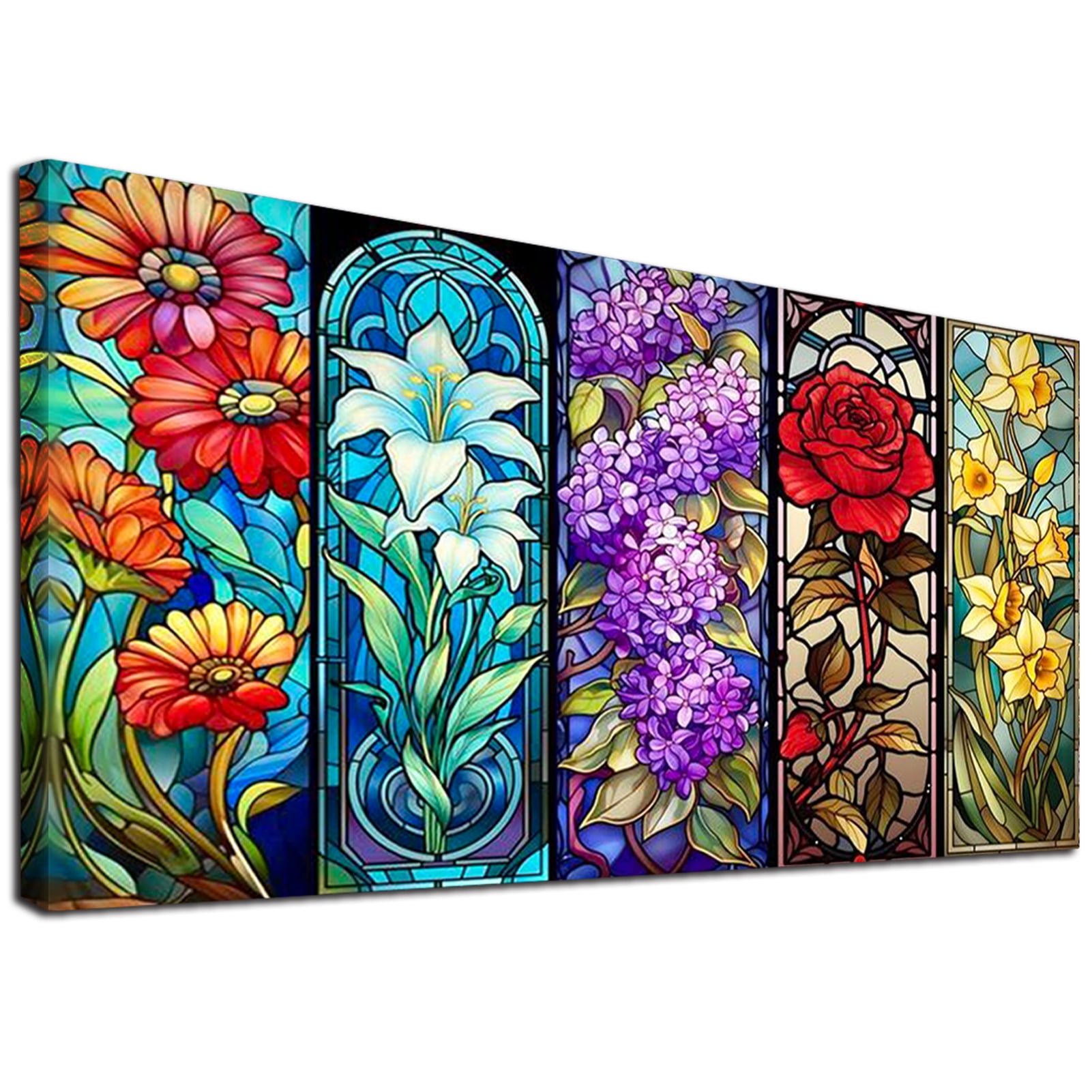 YALKIN Large Diamond Painting Kits for Beginner Adults, 5D Diamond Art ...