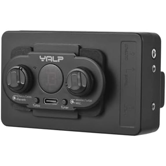YALP Y11 Wireless Acoustic Guitar Pickup with Built-in Vibration System ...
