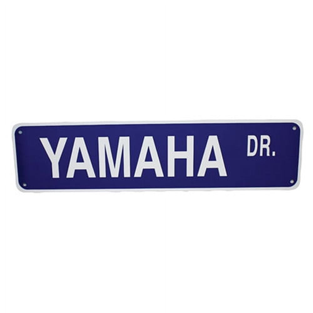 YAMAHA DRIVE - ALUMINUM STREET SIGN 6" X 24" - Walmart.com