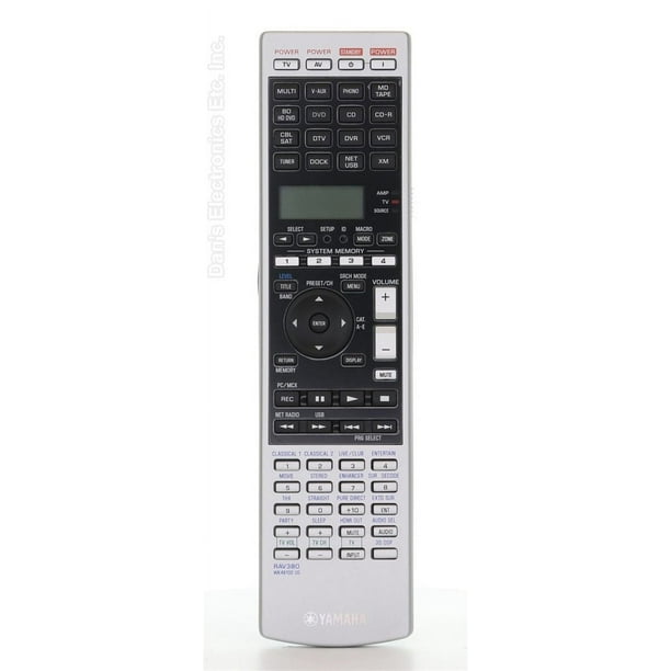 YAMAHA RAV380 Receiver Remote Control - Walmart Business Supplies