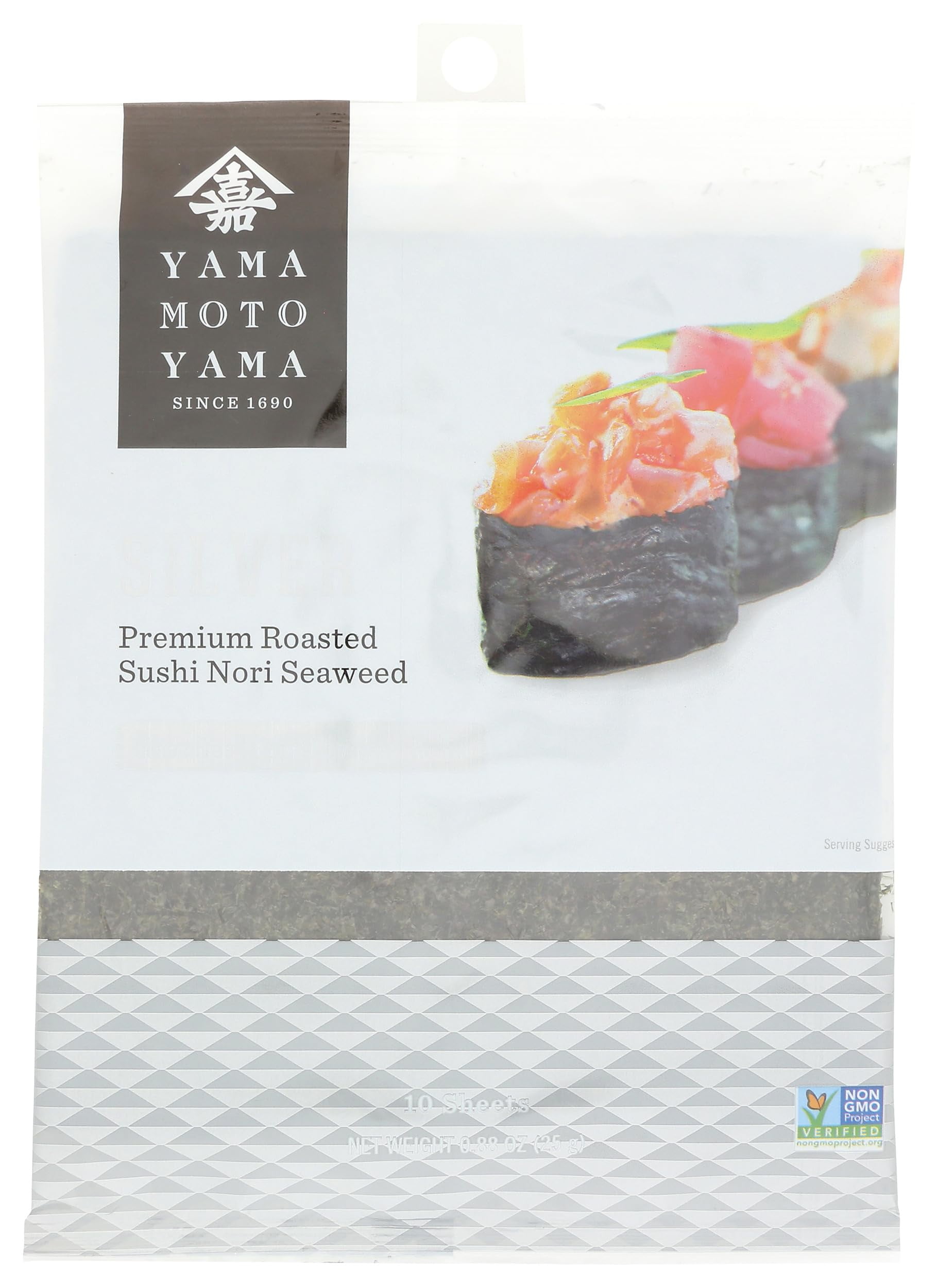 YAMAMOTOYAMA Nori Silver Yama Sushi, 0.88 OZ - Walmart.com