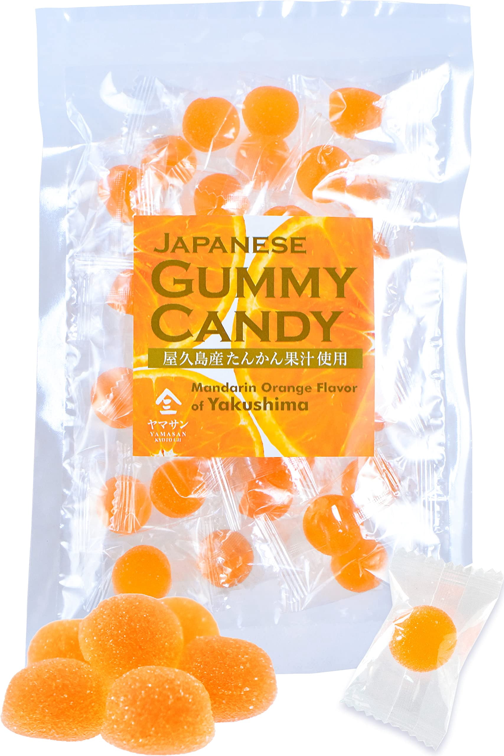YAMASAN KYOTO UJI Japanese YYF14 Candy - Mandarin Orange Flavor of ...